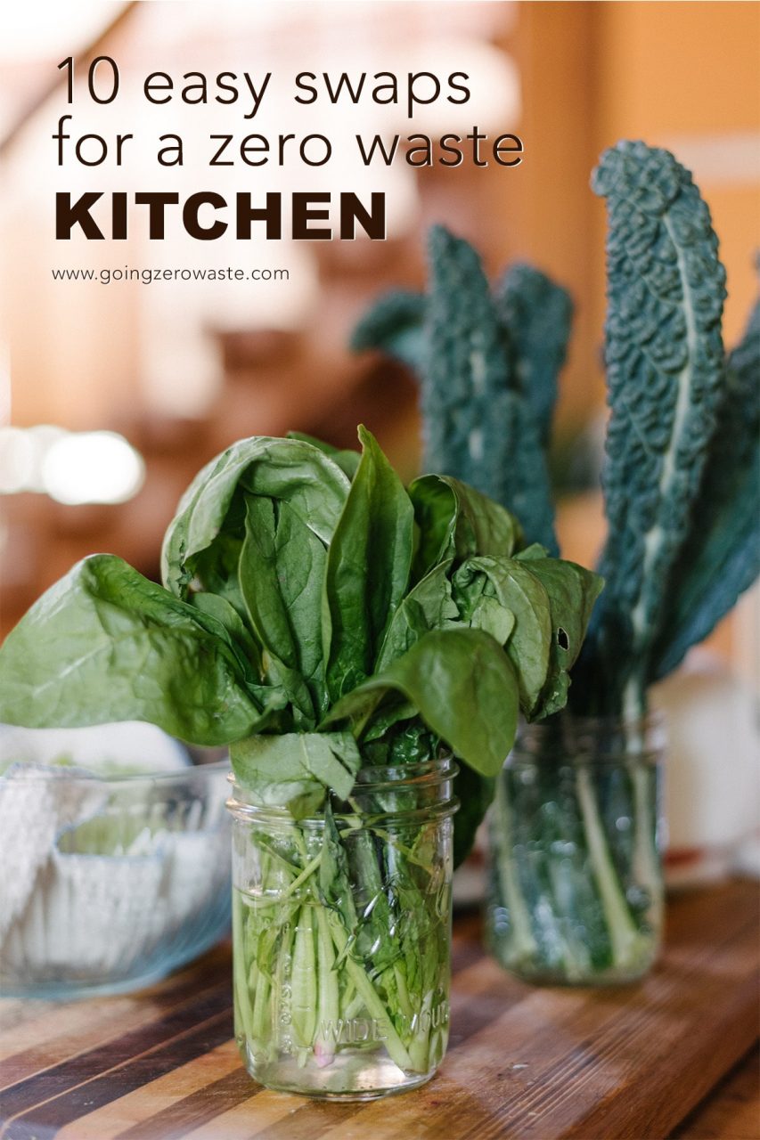 10 Easy Swaps for a Zero Waste Kitchen - Going Zero Waste